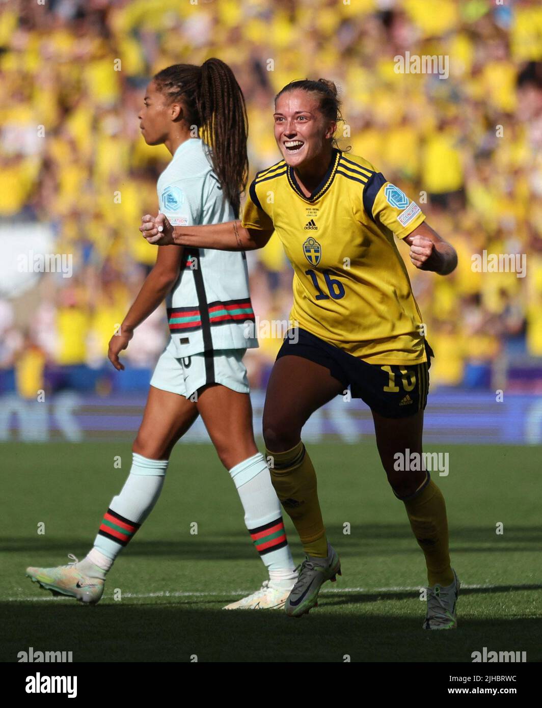Euro 2022 filippa angeldahl hi-res stock photography and images - Alamy