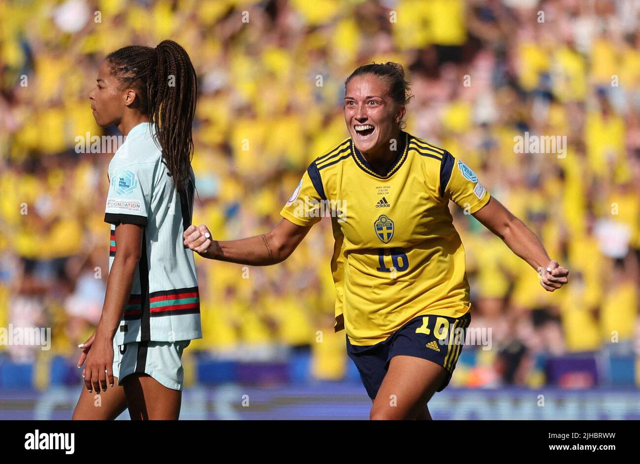 Euro 2022 filippa angeldahl hi-res stock photography and images - Alamy
