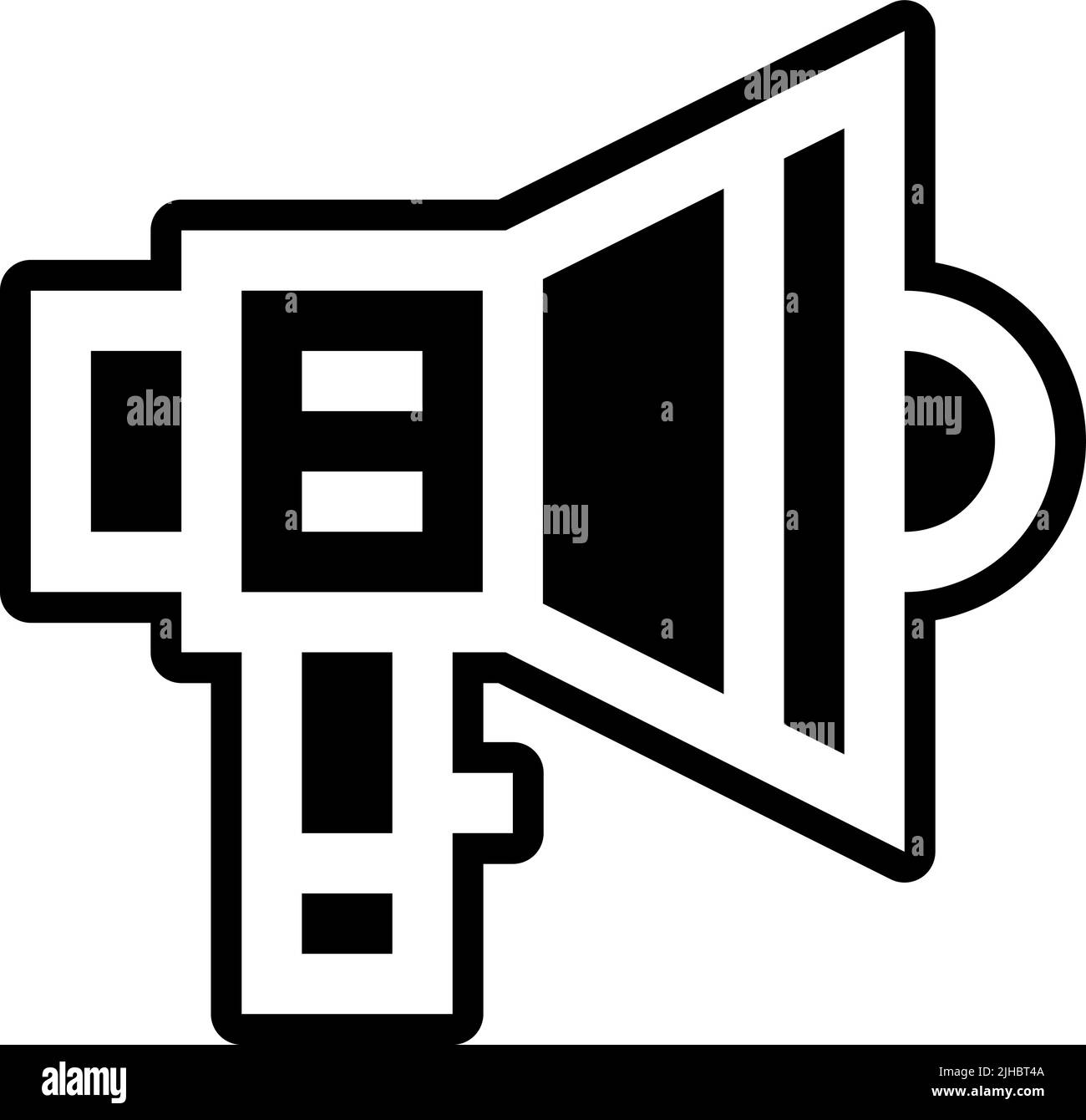 Discount megaphone icon outline Stock Vector Images - Alamy