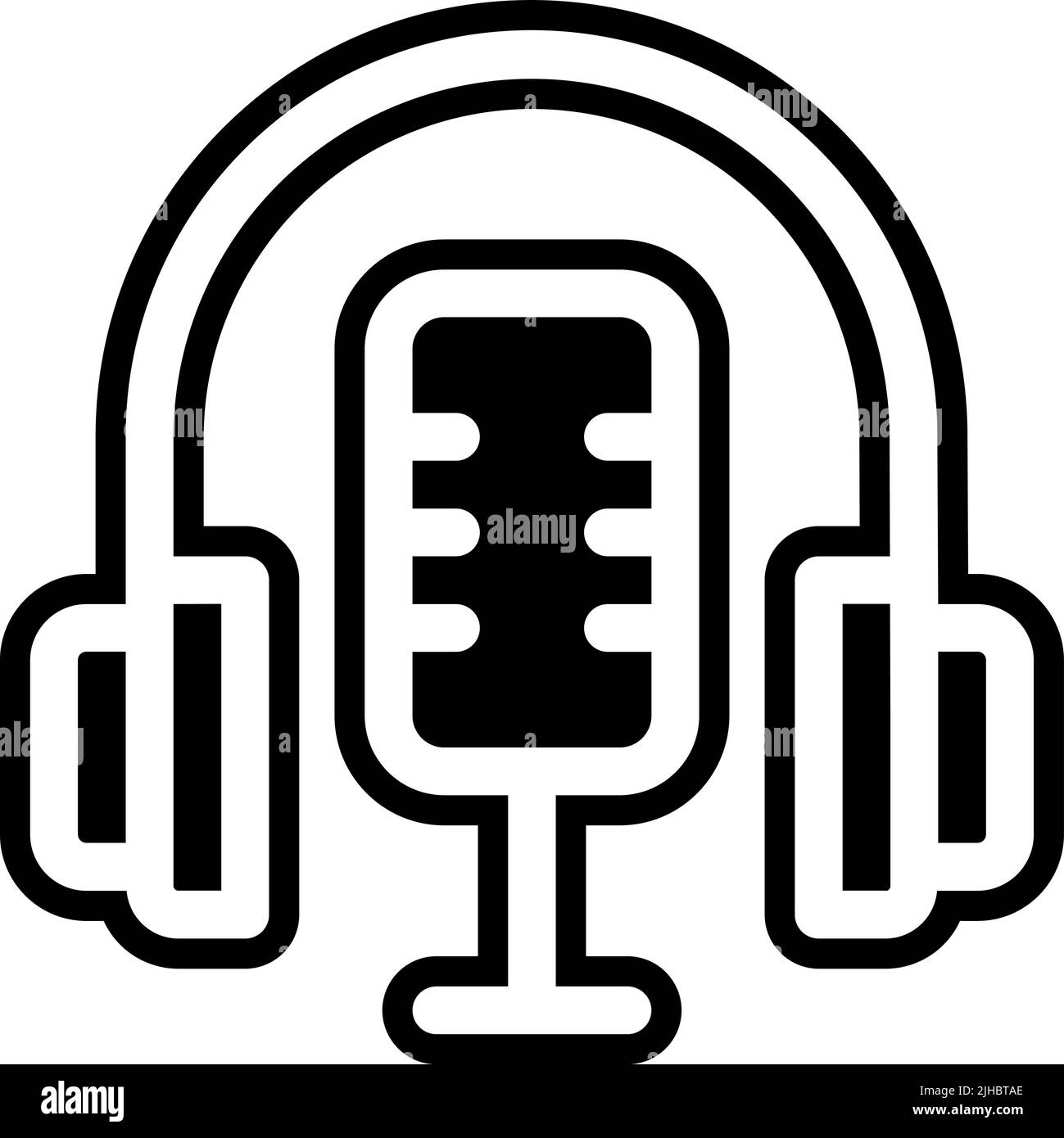 Podcast vector bundle hi-res stock photography and images - Alamy