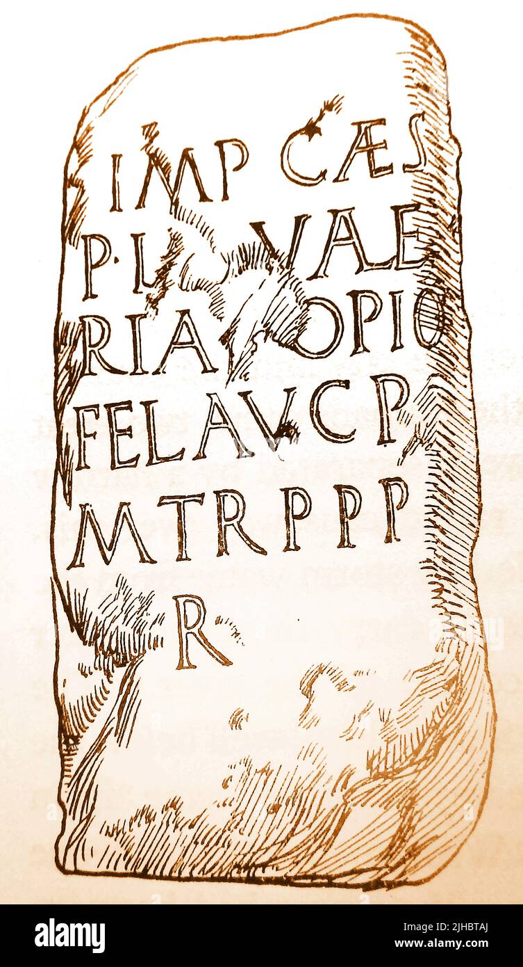 Roman milestone england hi-res stock photography and images - Alamy