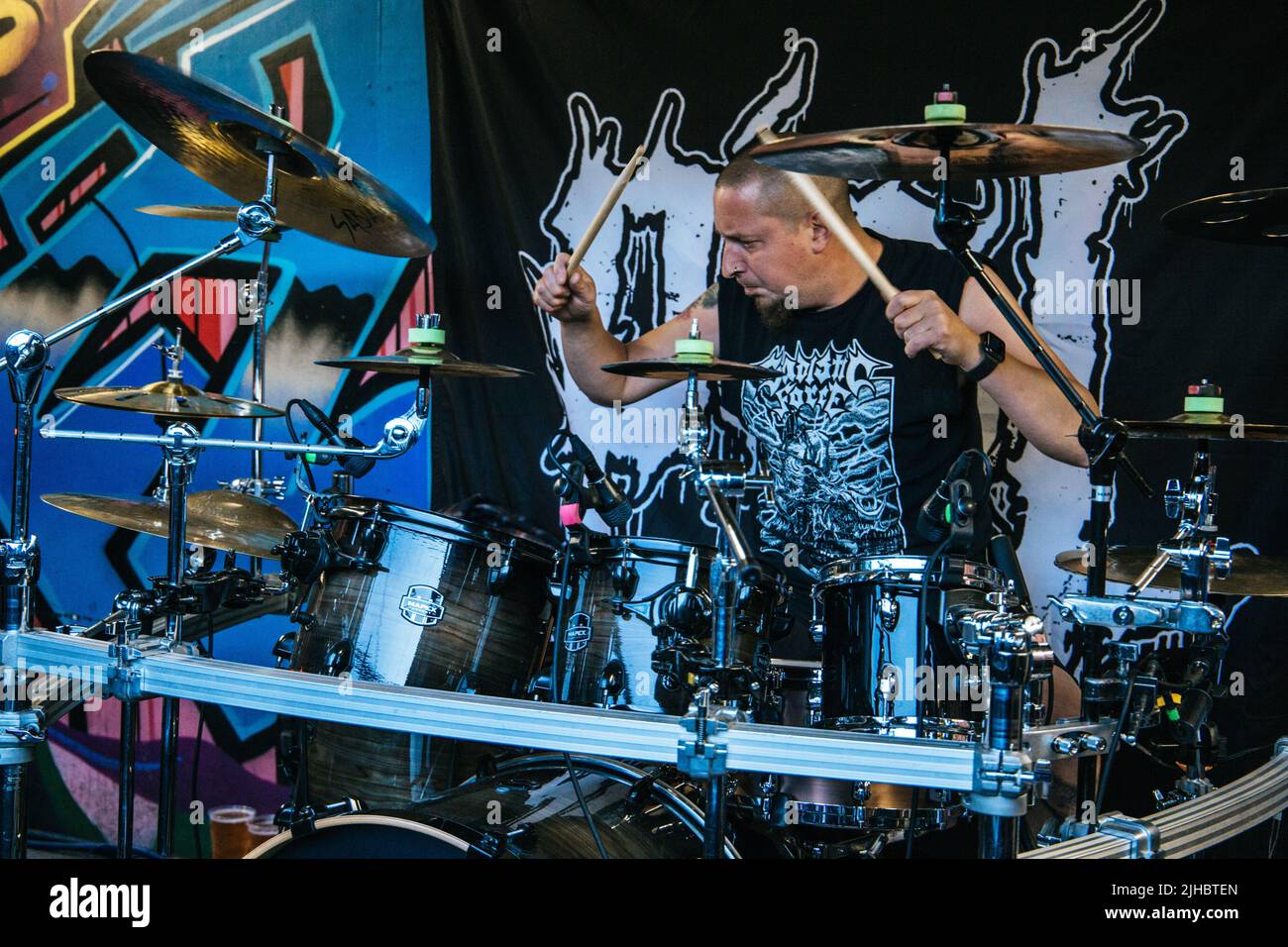 Pist live at the alma inn bolton 2nd july 2022 Stock Photo - Alamy