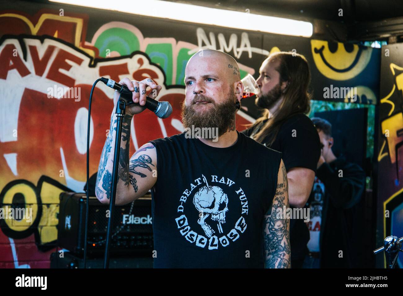 Pist live at the alma inn bolton 2nd july 2022 Stock Photo - Alamy