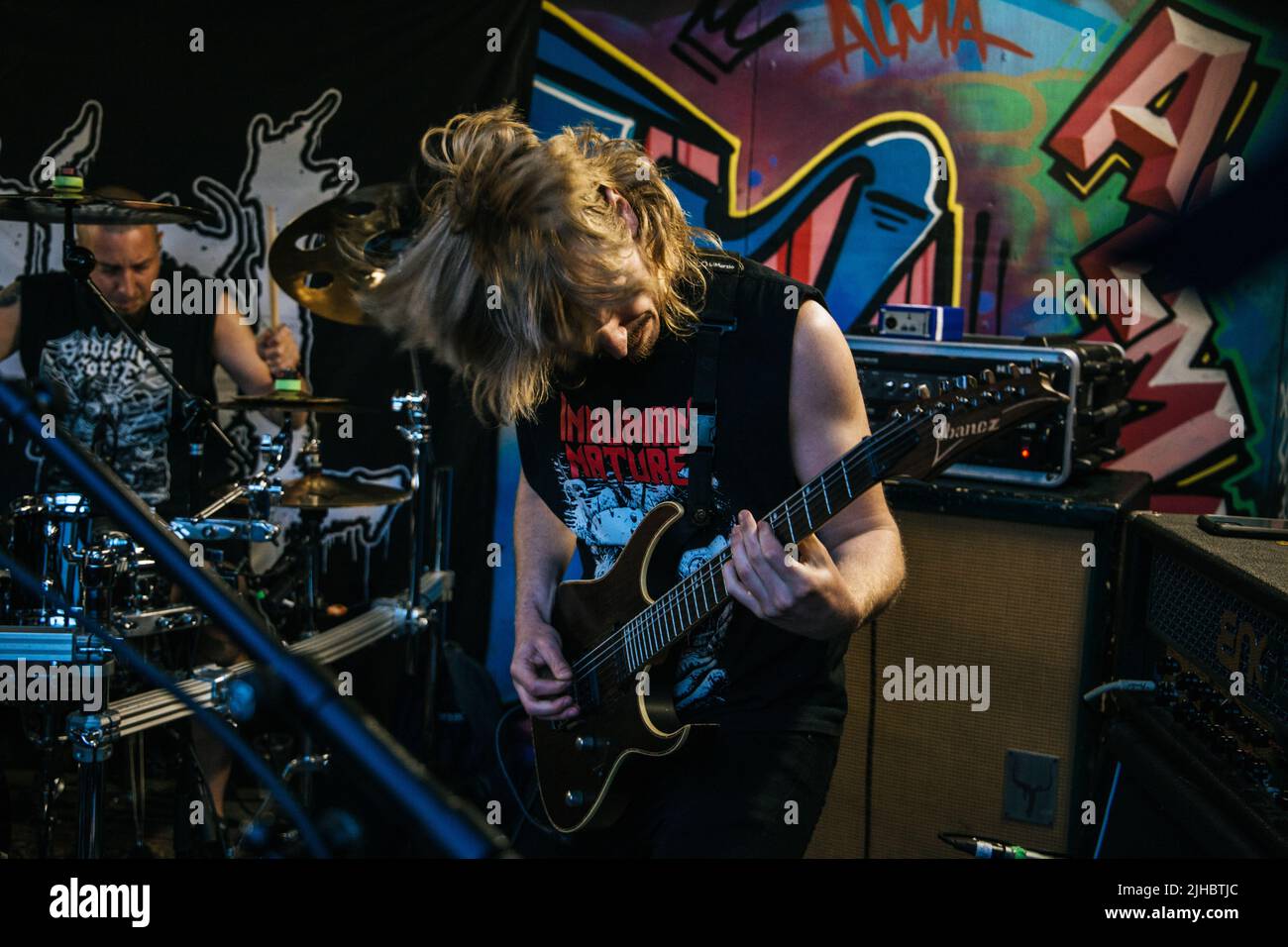 Pist live at the alma inn bolton 2nd july 2022 Stock Photo - Alamy