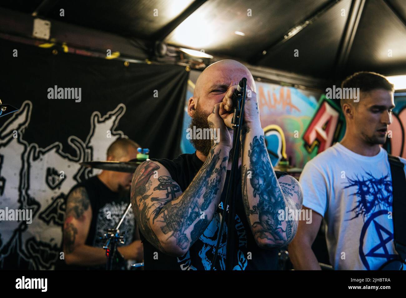 Pist live at the alma inn bolton 2nd july 2022 Stock Photo - Alamy