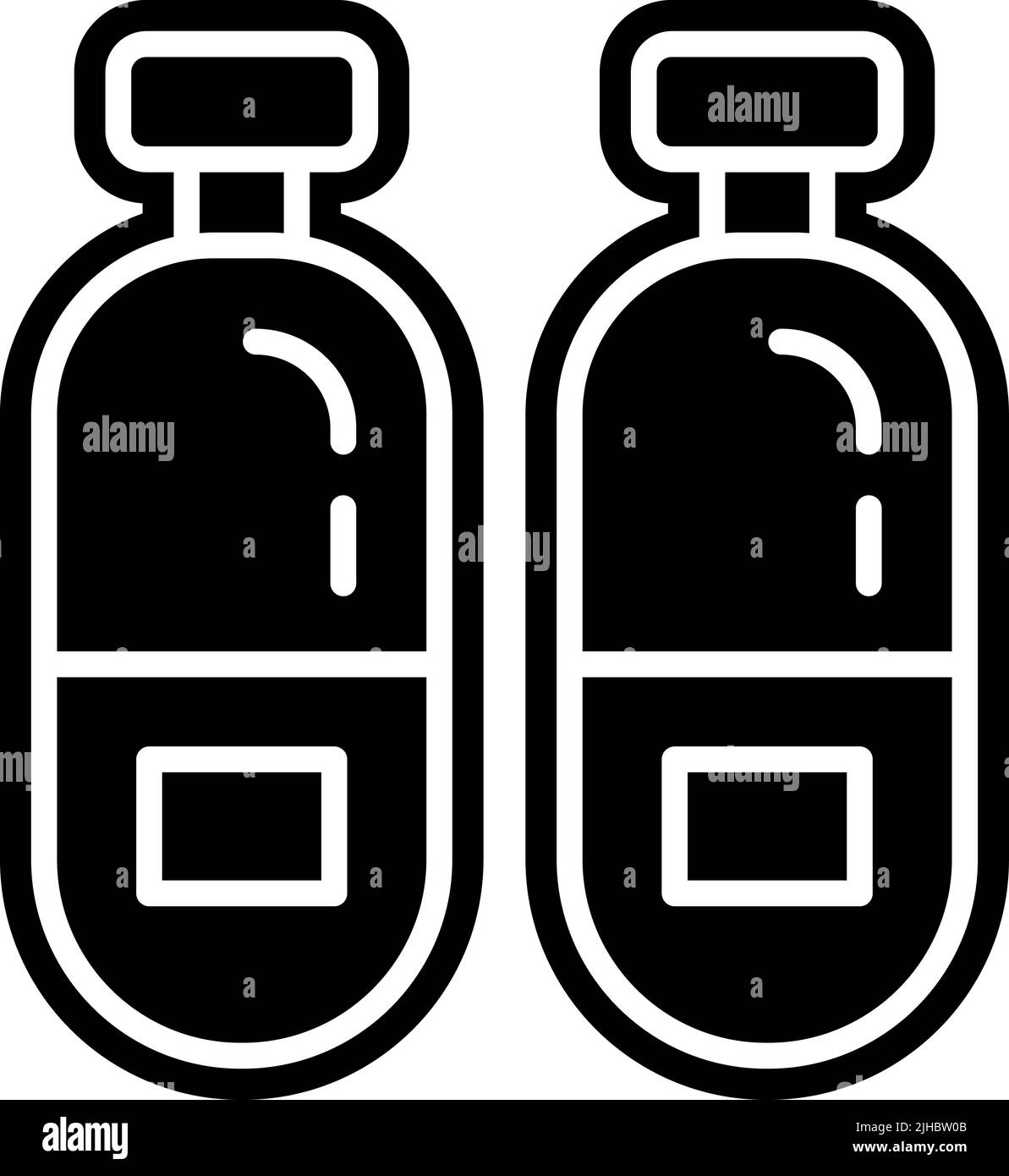 Sea oxygen tank Stock Vector Image & Art - Alamy