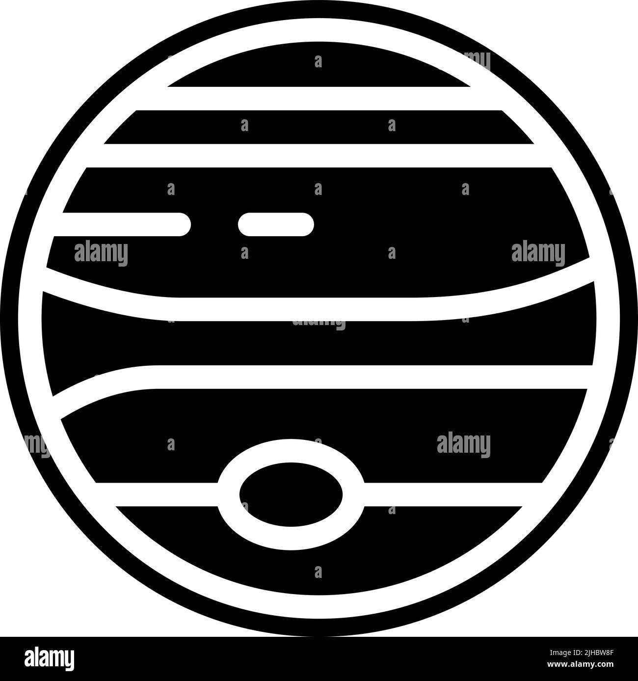 Space jupiter Stock Vector Image & Art - Alamy