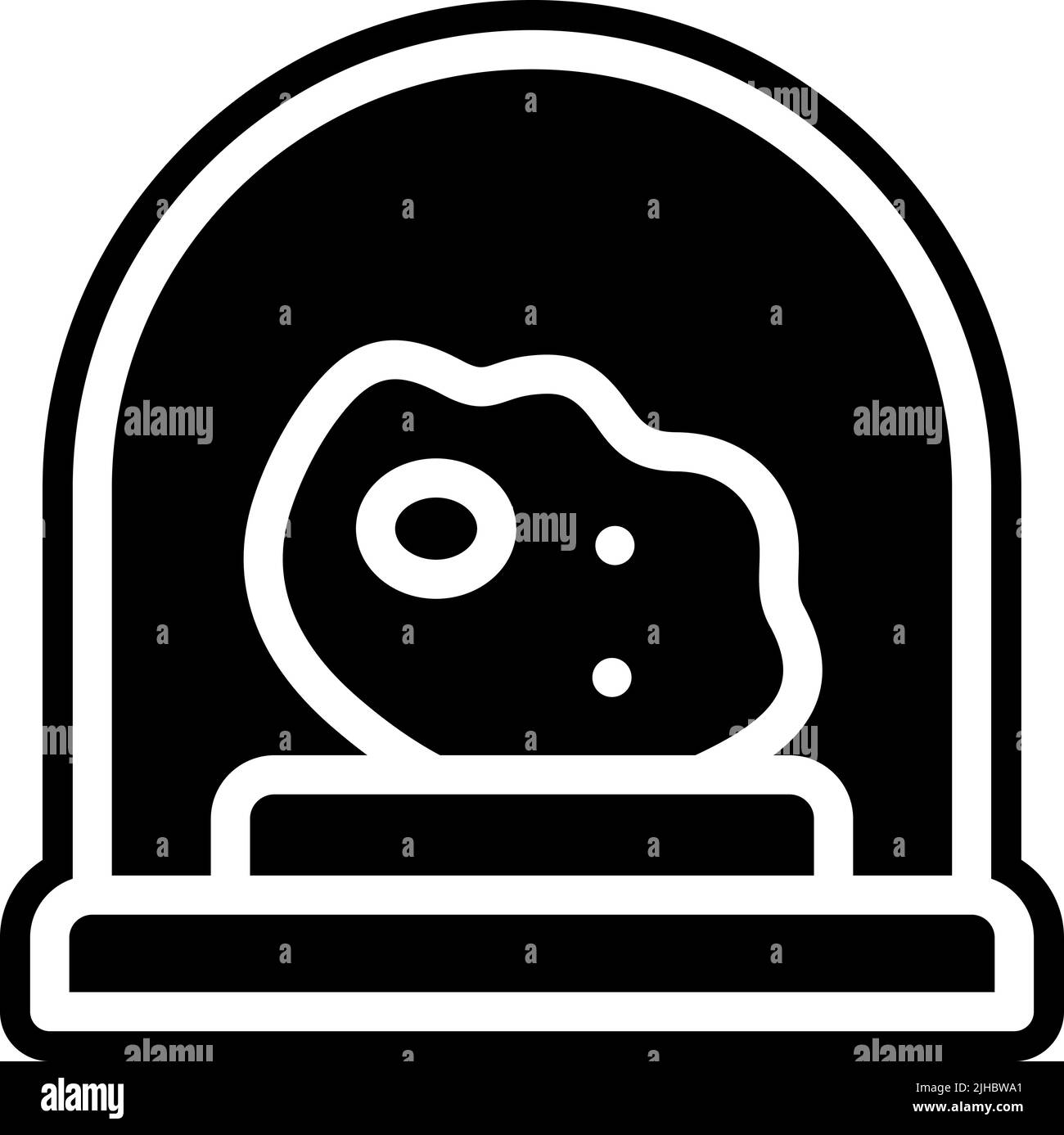 Space rocket capsule icon Black and White Stock Photos & Images - Alamy