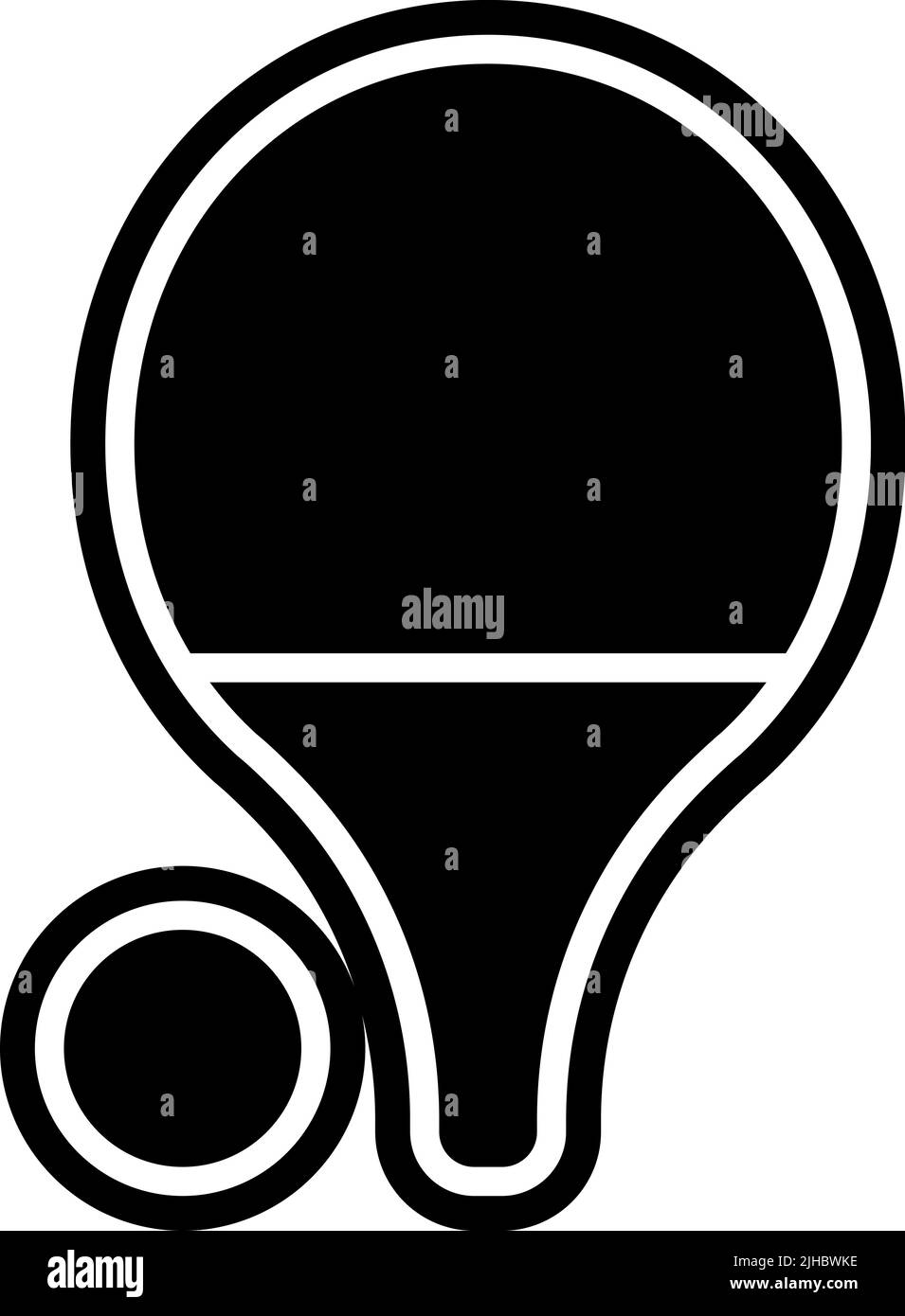 Sports table tennis racket Stock Vector Image & Art - Alamy