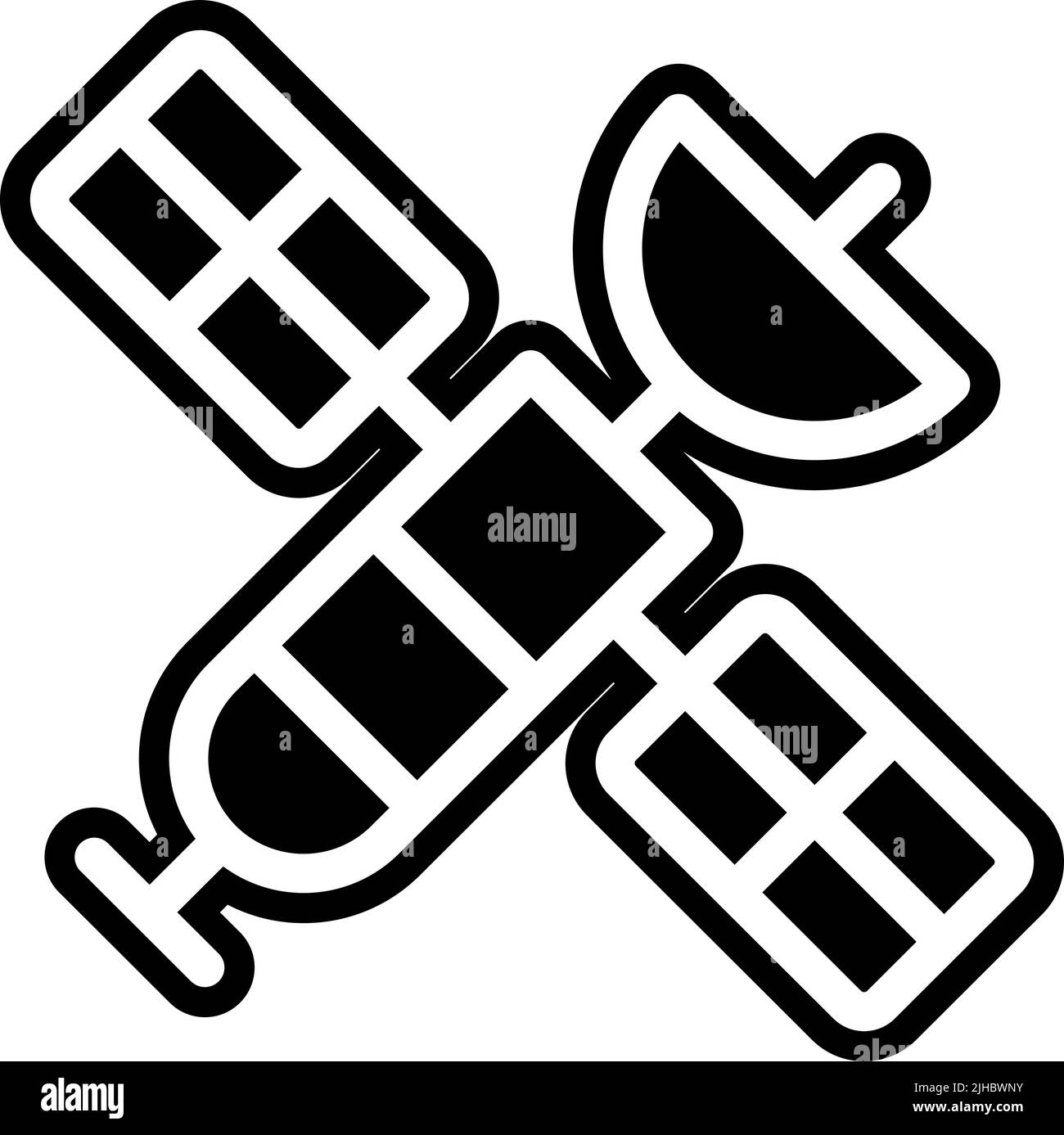 Space satellite Stock Vector Image & Art - Alamy