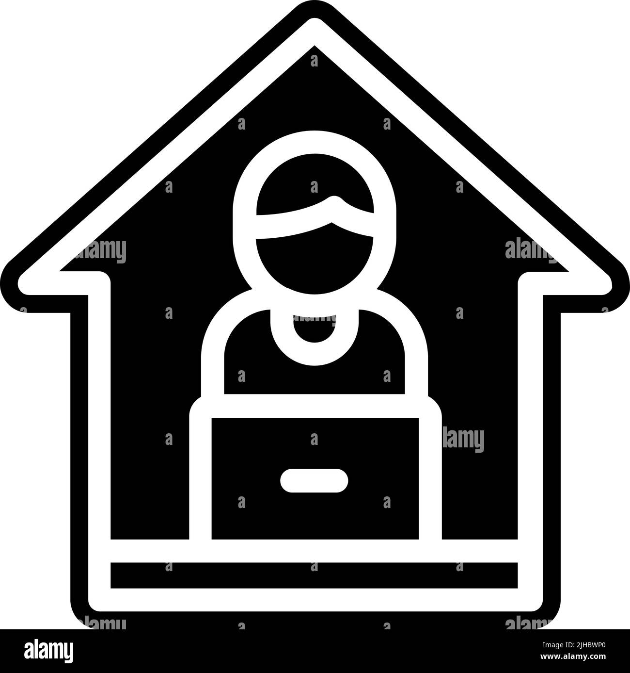 Remote work stay Black and White Stock Photos & Images - Alamy