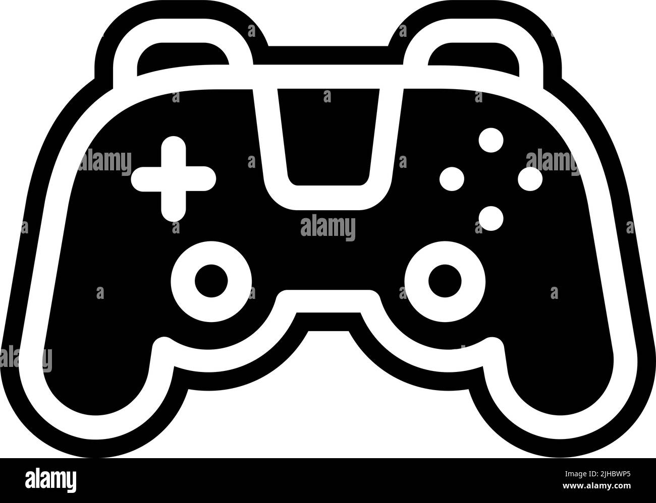 Stay at home gamepad Stock Vector Image & Art - Alamy