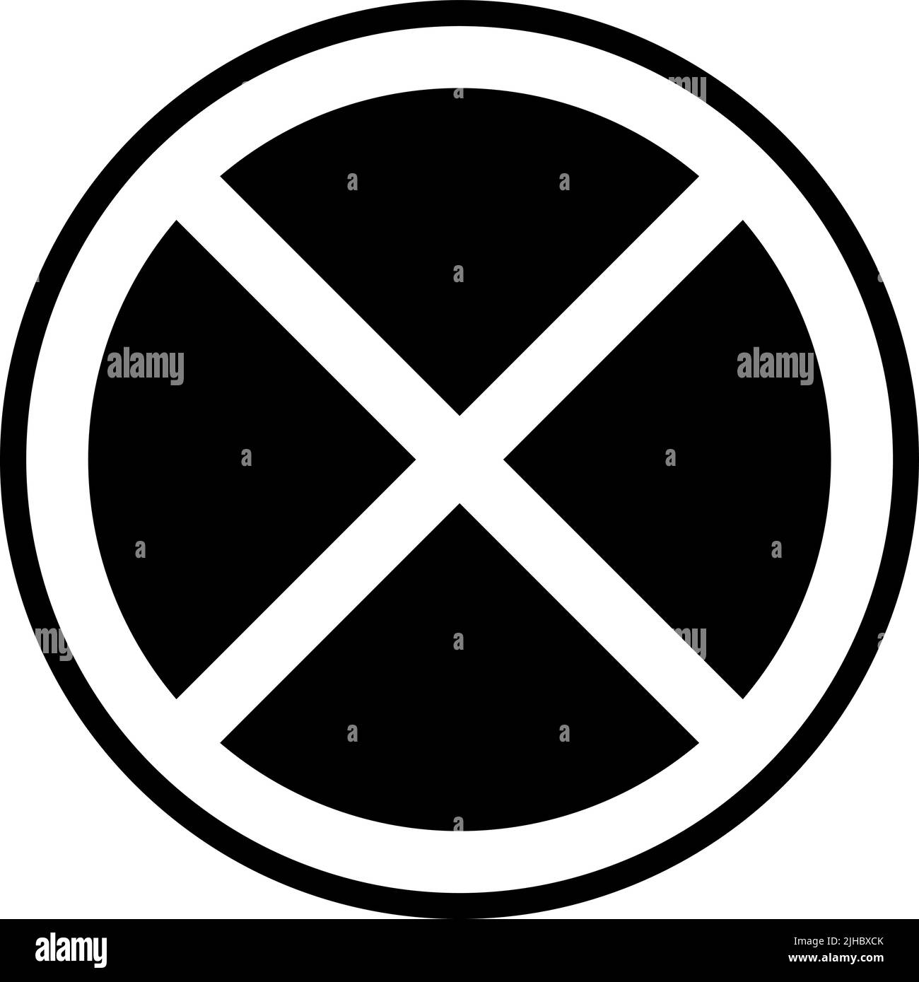 Stopping prohibited Black and White Stock Photos & Images - Alamy