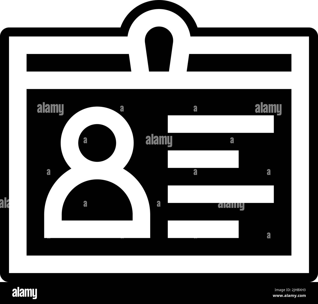 Training and coaching id card Stock Vector Image & Art - Alamy