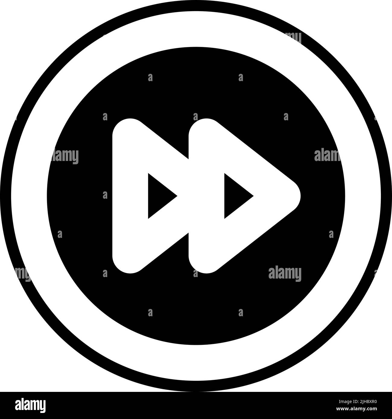 Fast forward symbol hi-res stock photography and images - Alamy