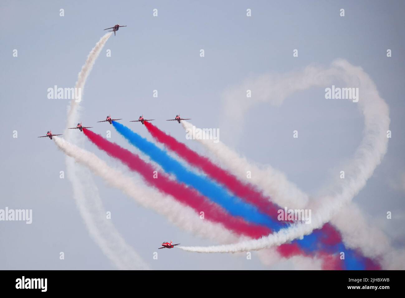 Fairford, UK. 17th July, 2022. Military aircraft from across the globe ...
