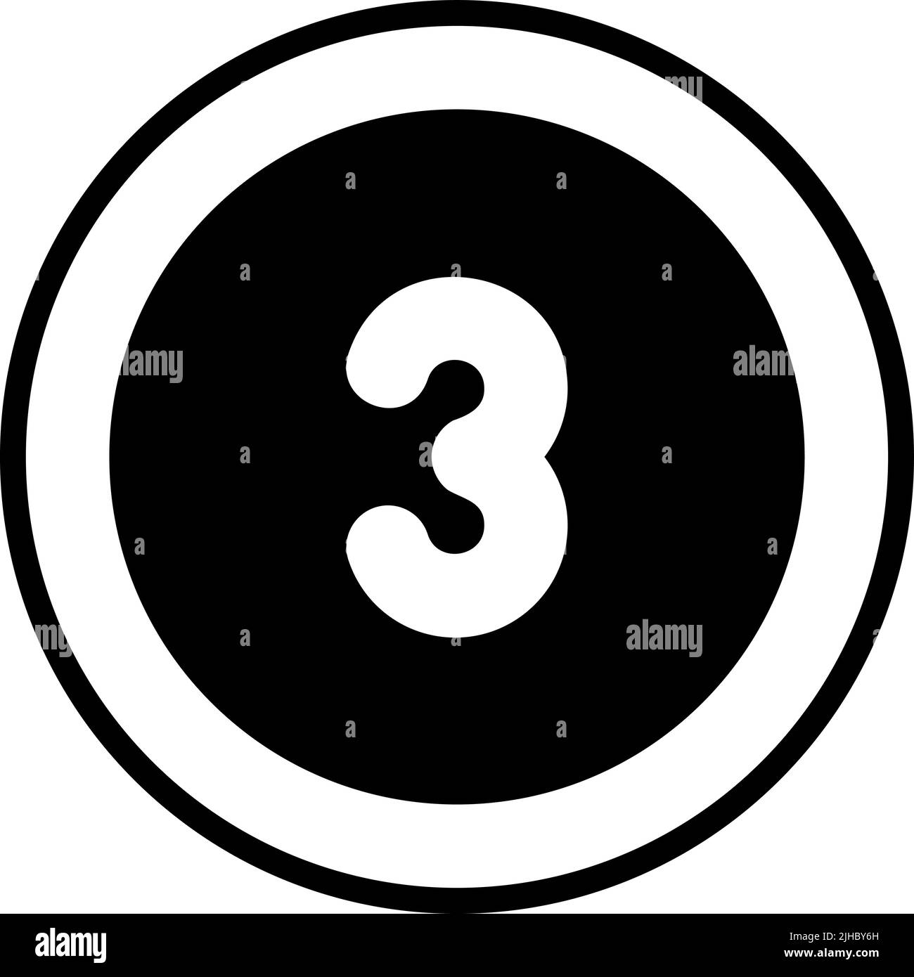 Ui control three Stock Vector Image & Art - Alamy