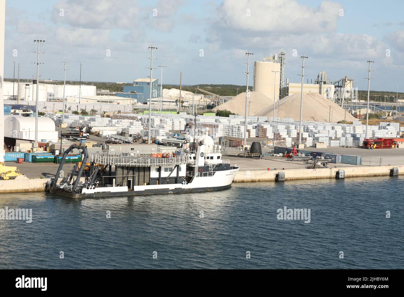 GO Searcher - SpaceX Crew Dragon recovery ship, near Cape Canaveral ...