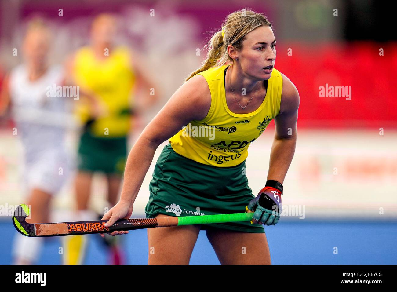 TERRASSA, SPAIN - JULY 17: Mariah Williams of Australia during the FIH ...