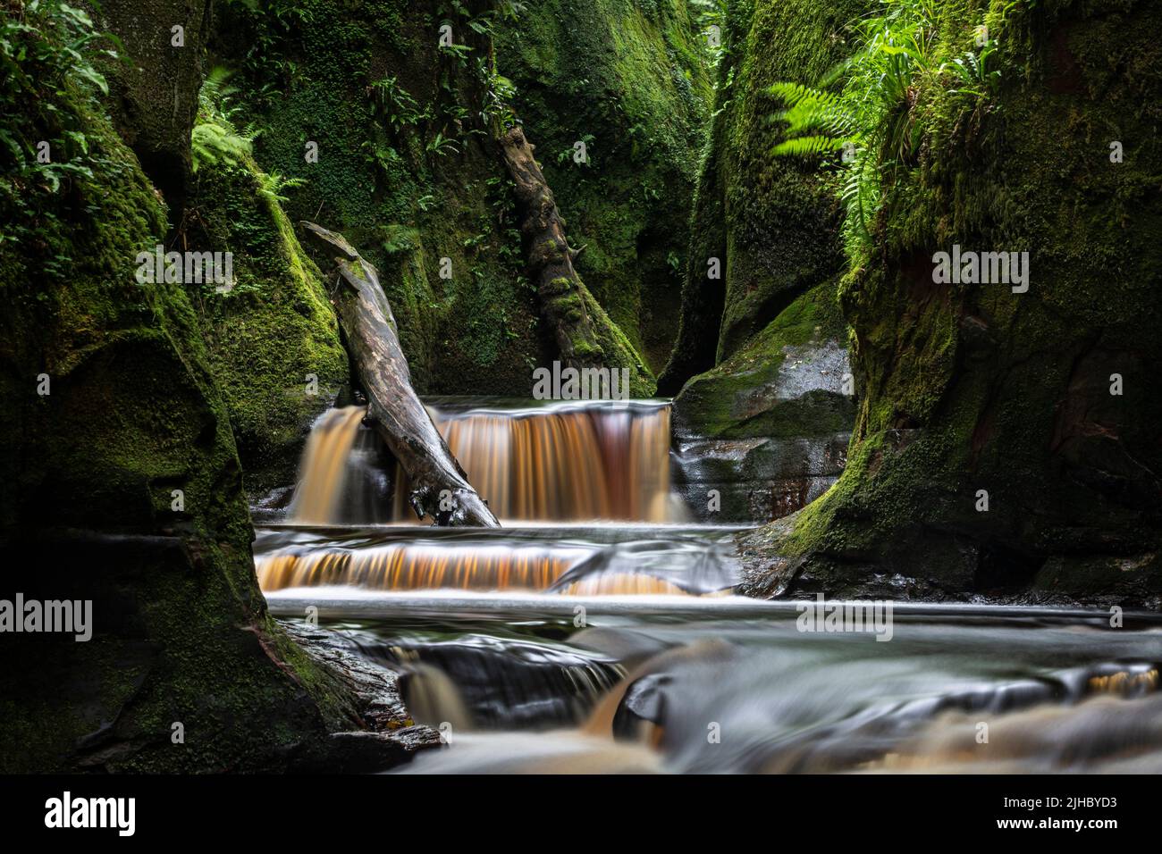 Devils pulpit, Scotland Stock Photo - Alamy