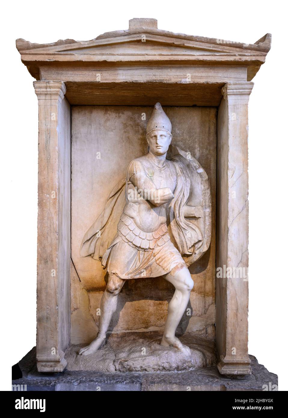 Athenian Soldier Statue