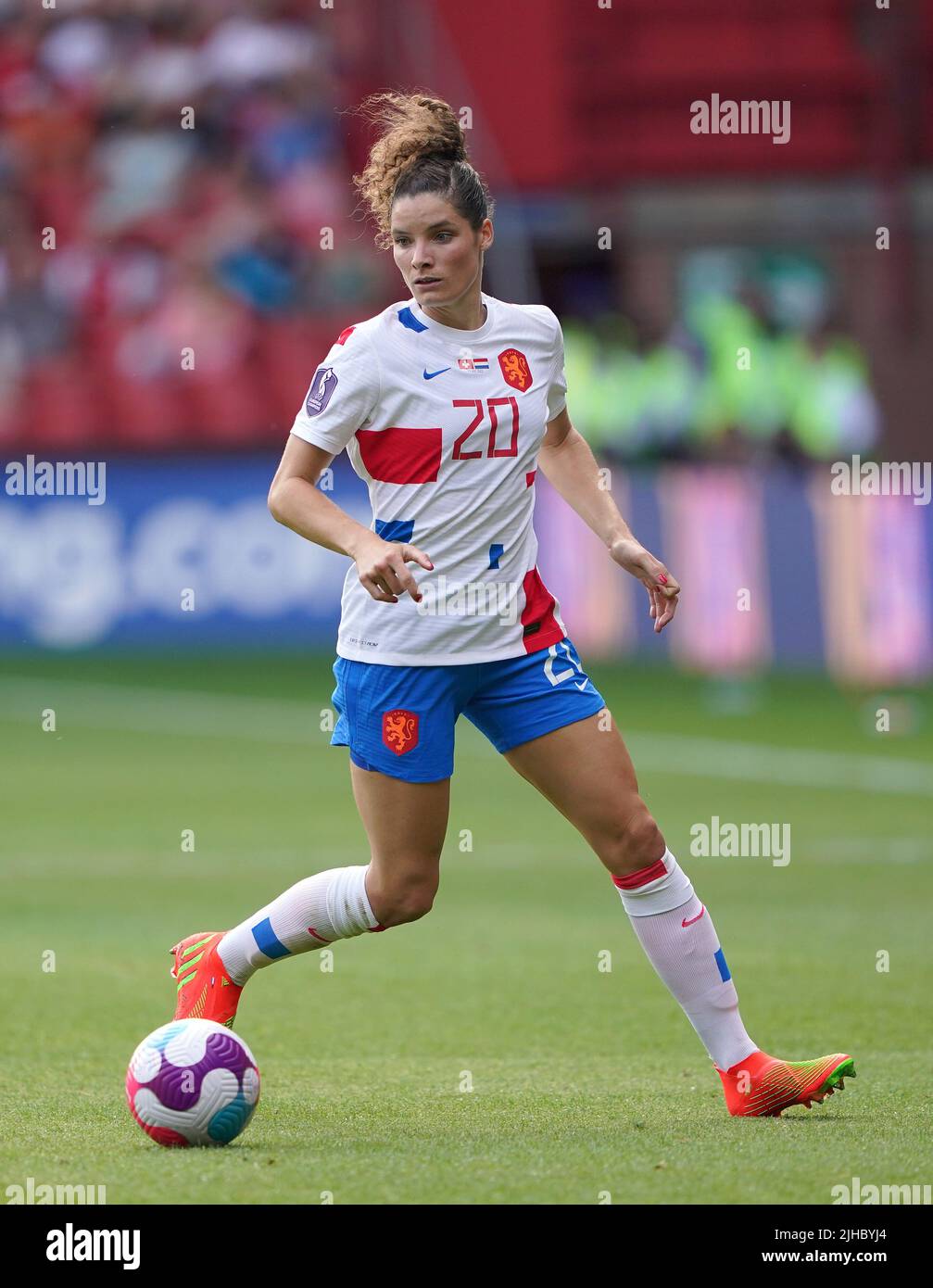 Netherlands' Dominique Janssen during the UEFA Women's Euro 2022 Group ...