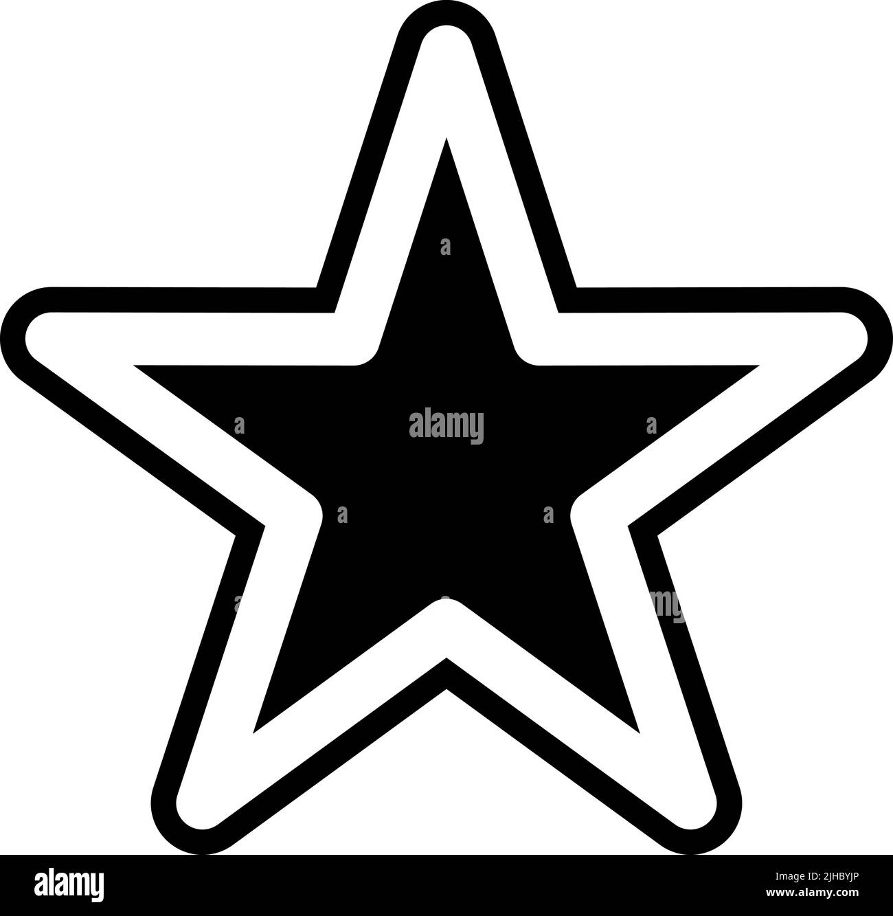 User interface star Stock Vector Image & Art - Alamy