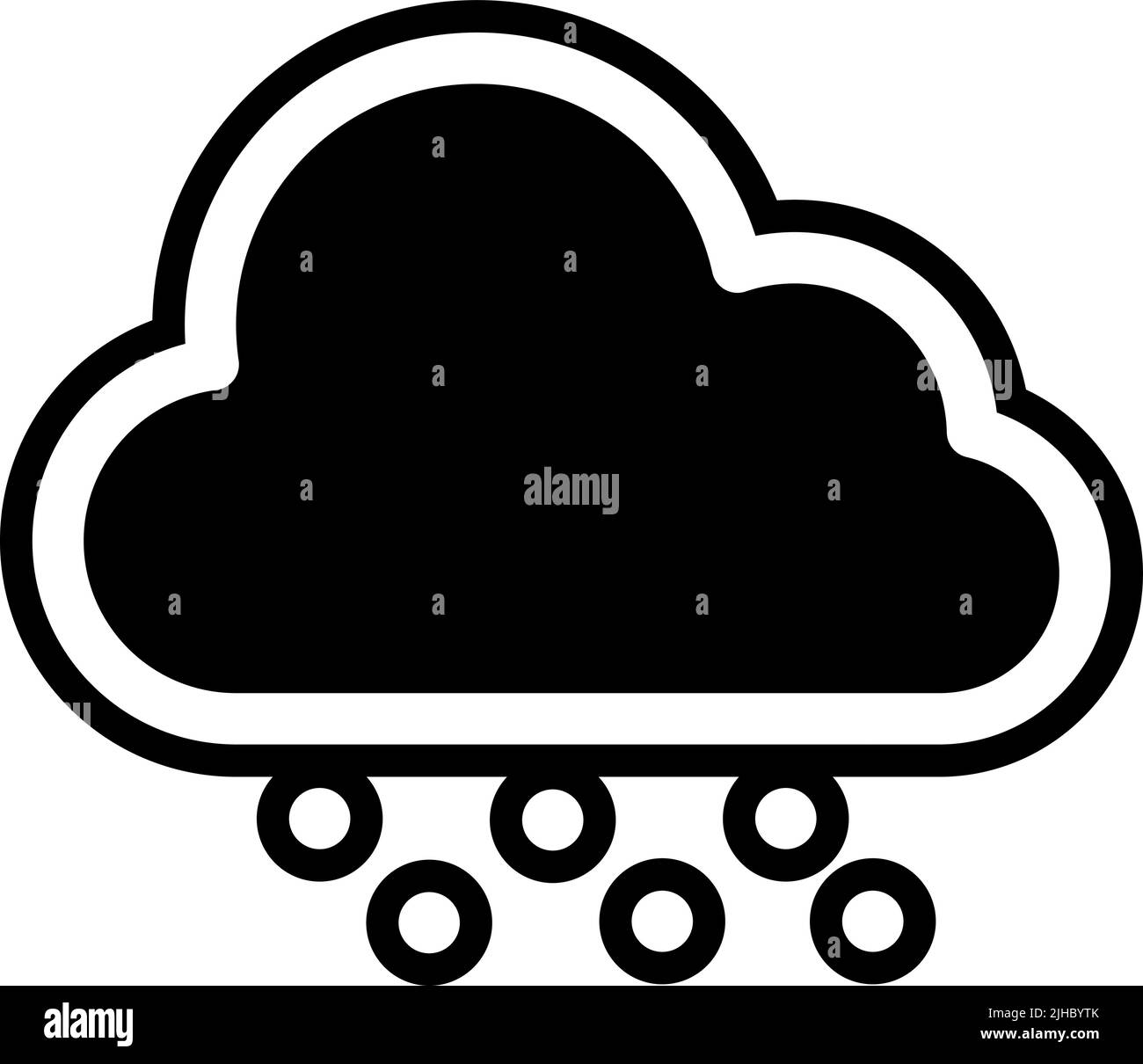 Weather hail Stock Vector Image & Art - Alamy