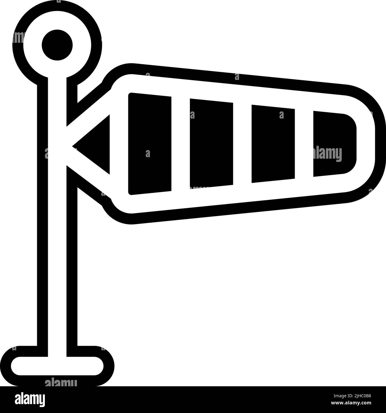 Hurricane weather warning on Black and White Stock Photos & Images - Alamy