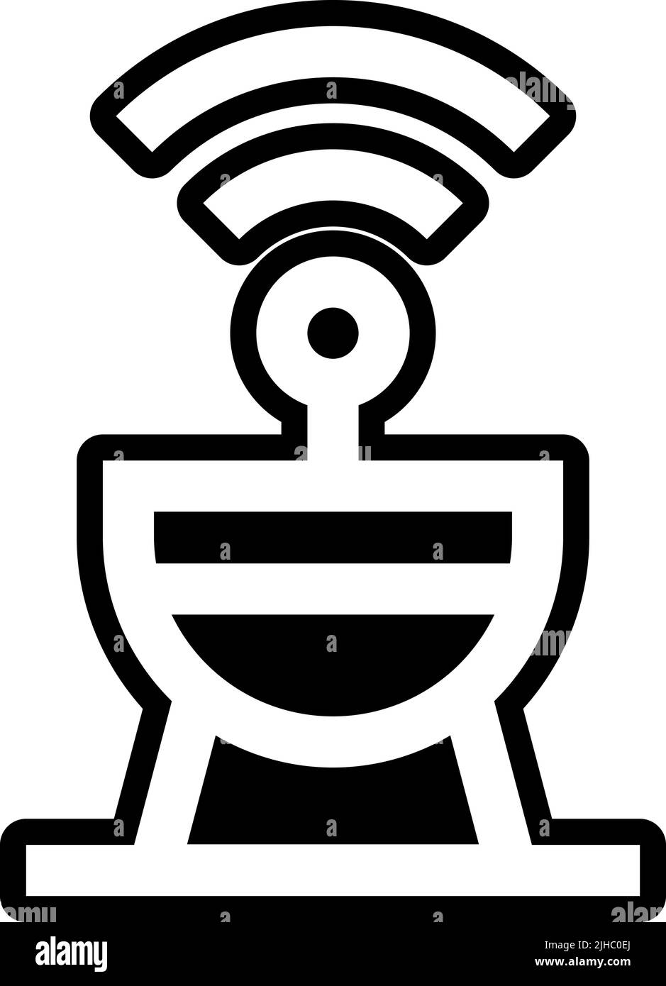 Isometric antenna satellite tv Stock Vector Images - Alamy