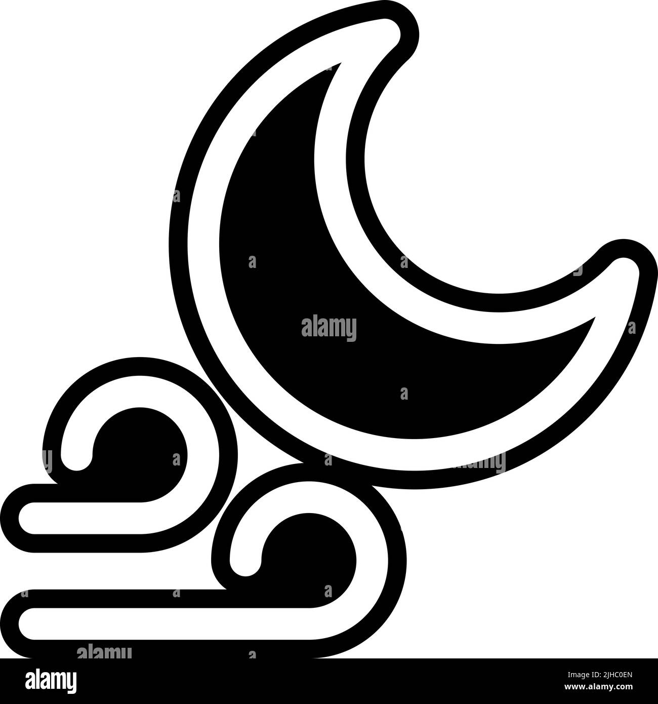 Wet windy umbrella Stock Vector Images - Alamy