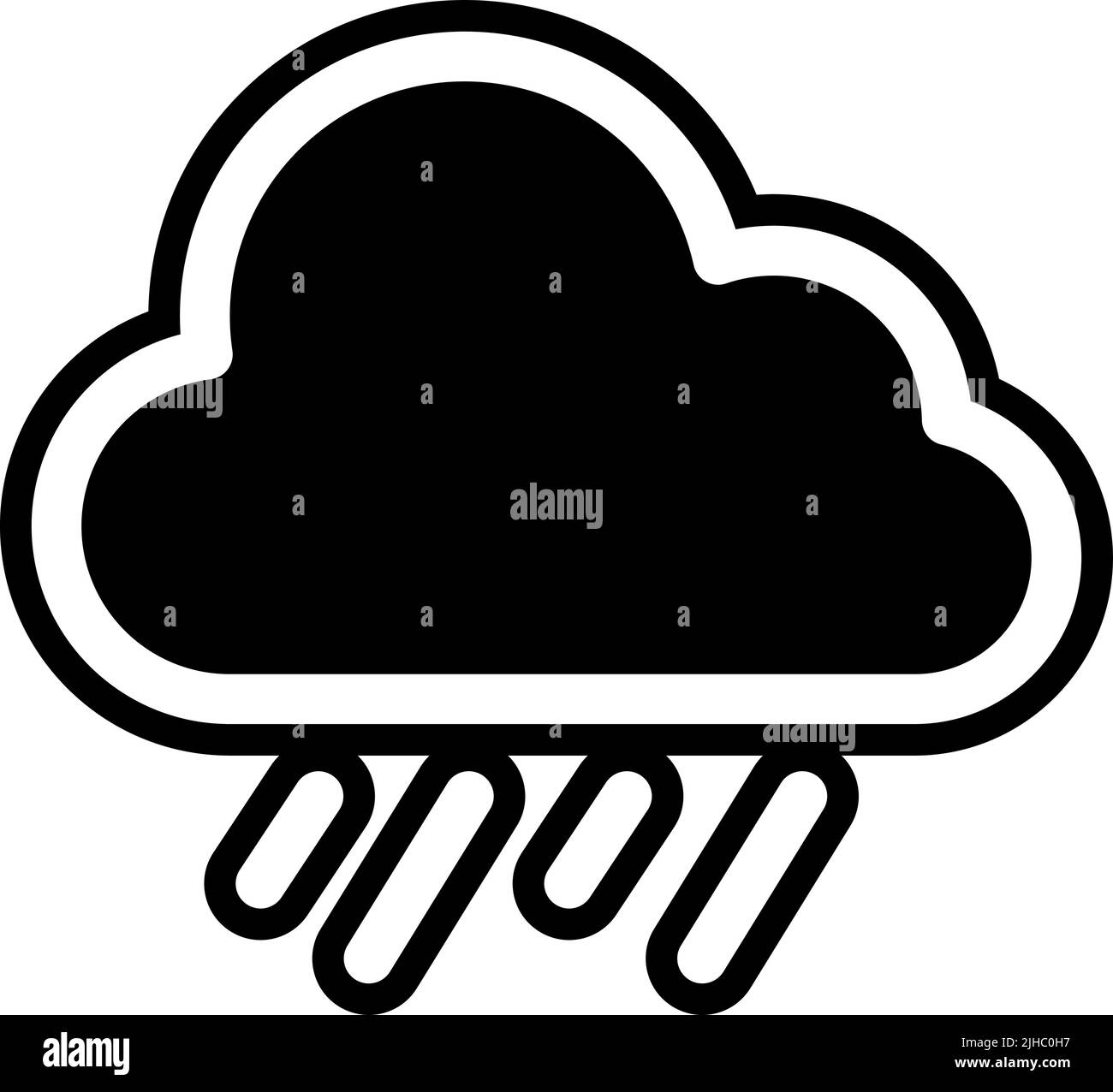 Weather rain Stock Vector Image & Art - Alamy