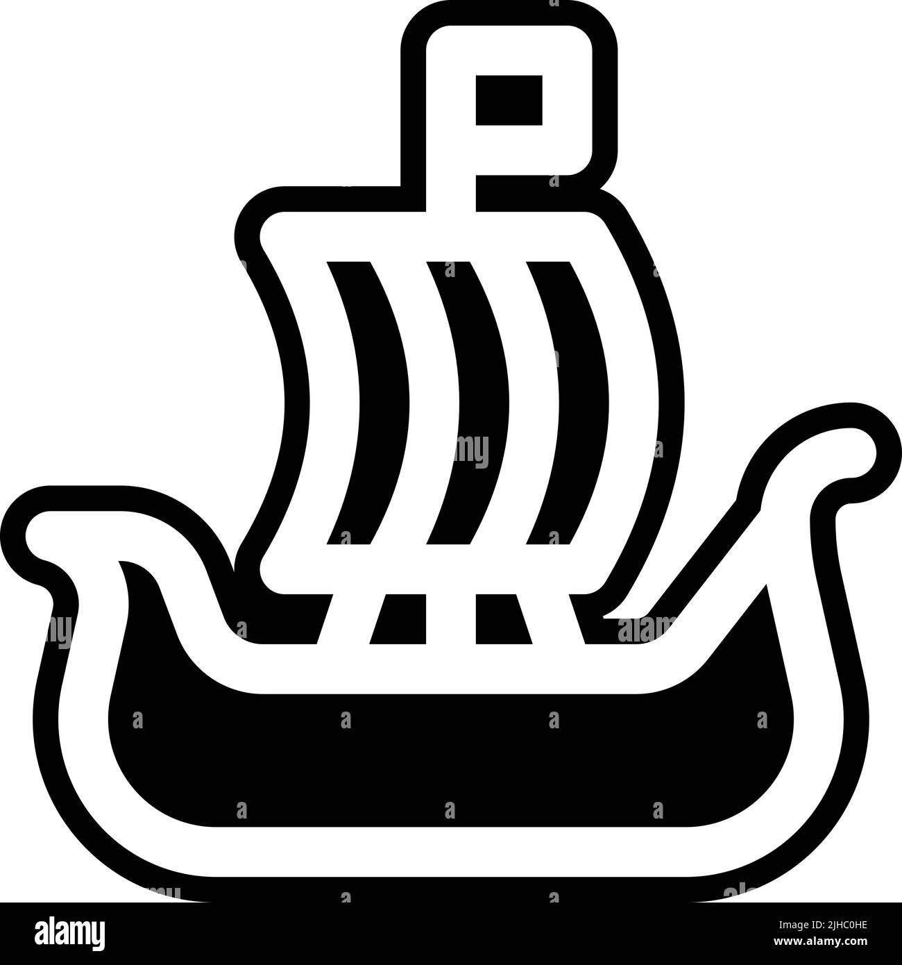 Ancient egypt boat Black and White Stock Photos & Images - Alamy