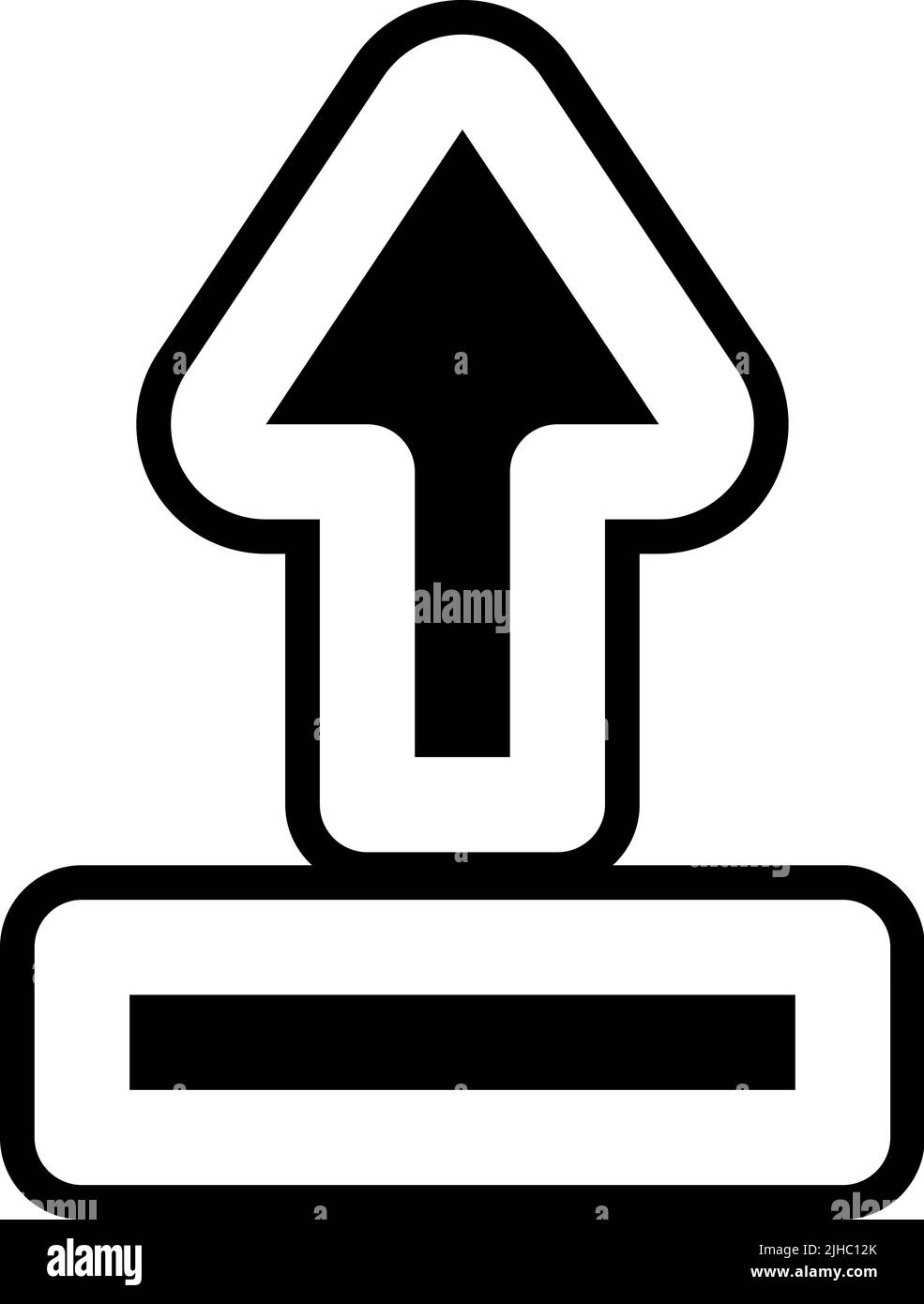 Arrow right pop up symbol hi-res stock photography and images - Alamy