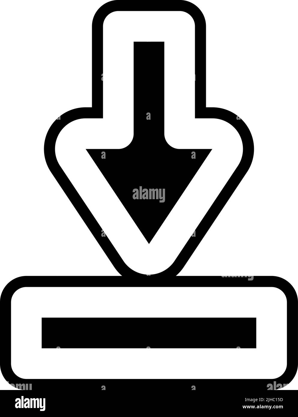 Arrow set download Stock Vector Image & Art - Alamy