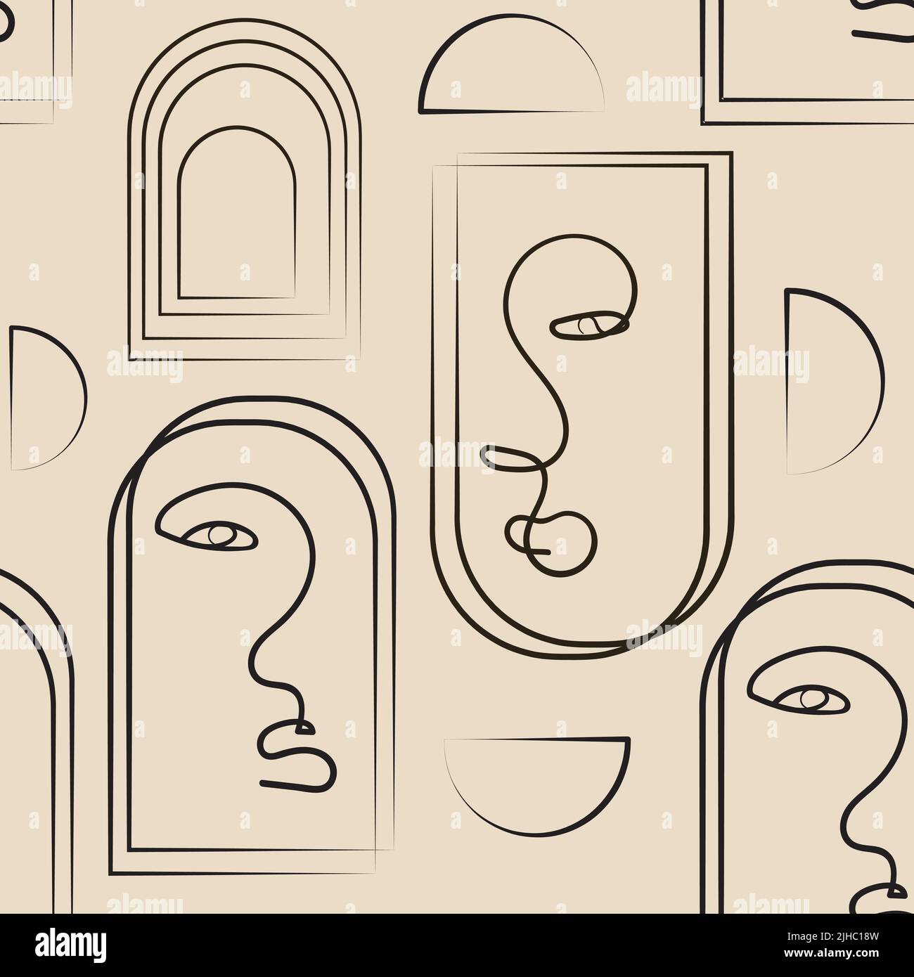 Continuous arch Stock Vector Images - Alamy