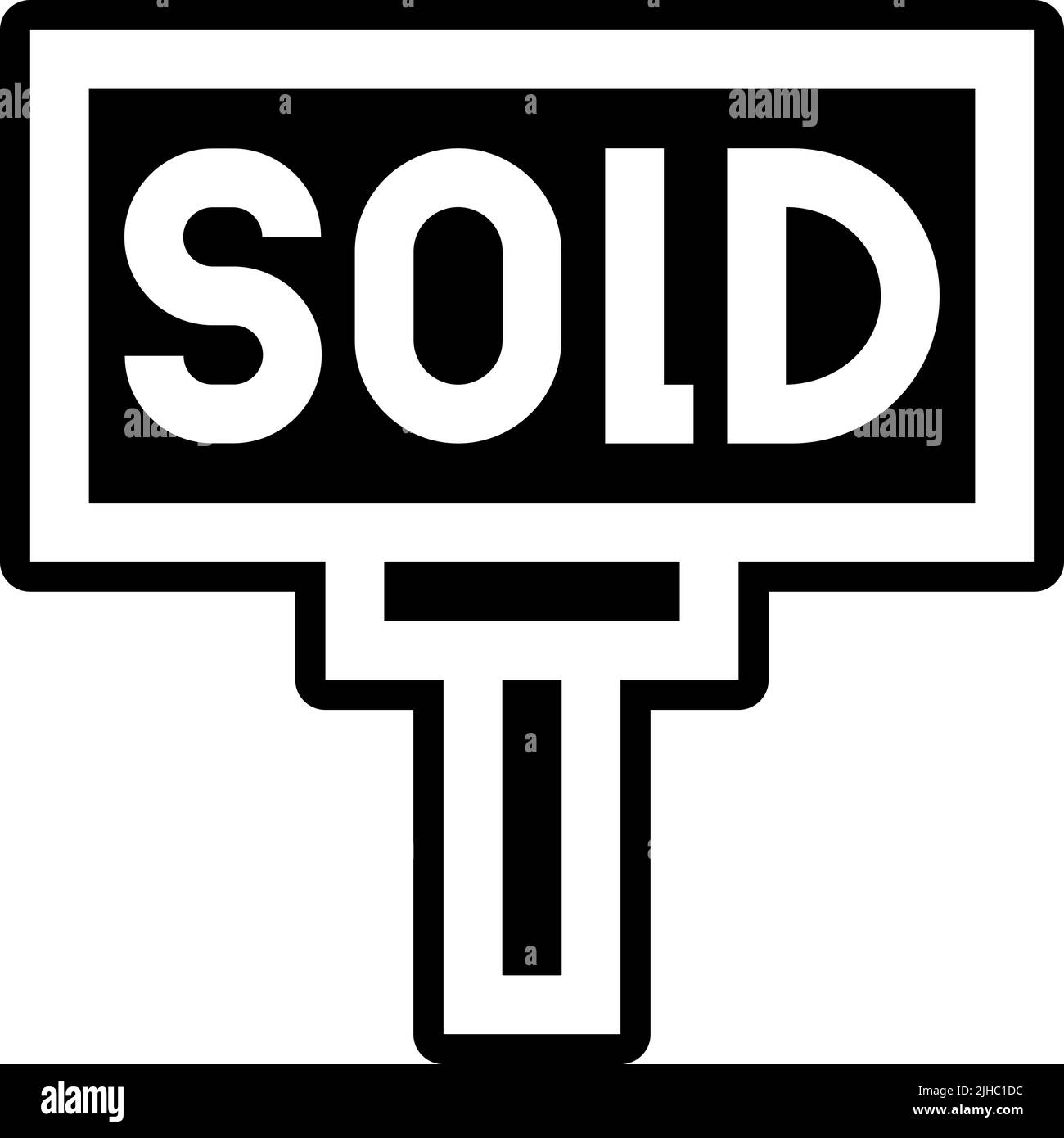 Auction sold Stock Vector Image & Art - Alamy