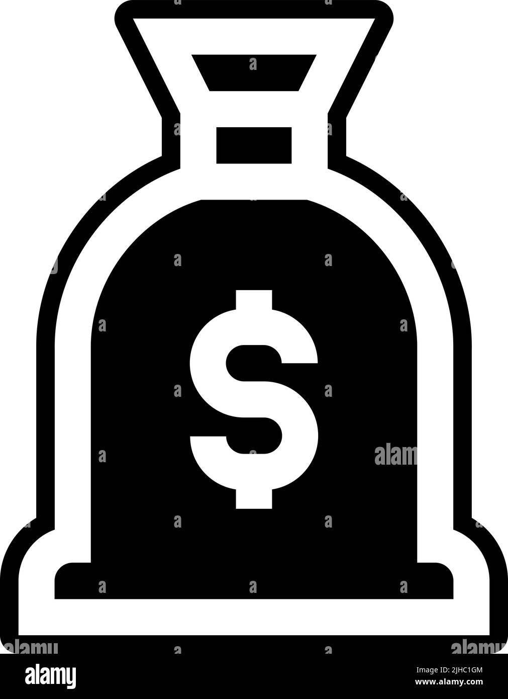 Auction money bag Stock Vector Image & Art - Alamy