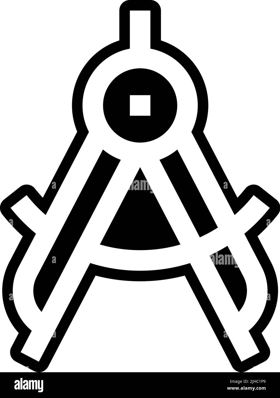 Artist studio compass Stock Vector Image & Art - Alamy