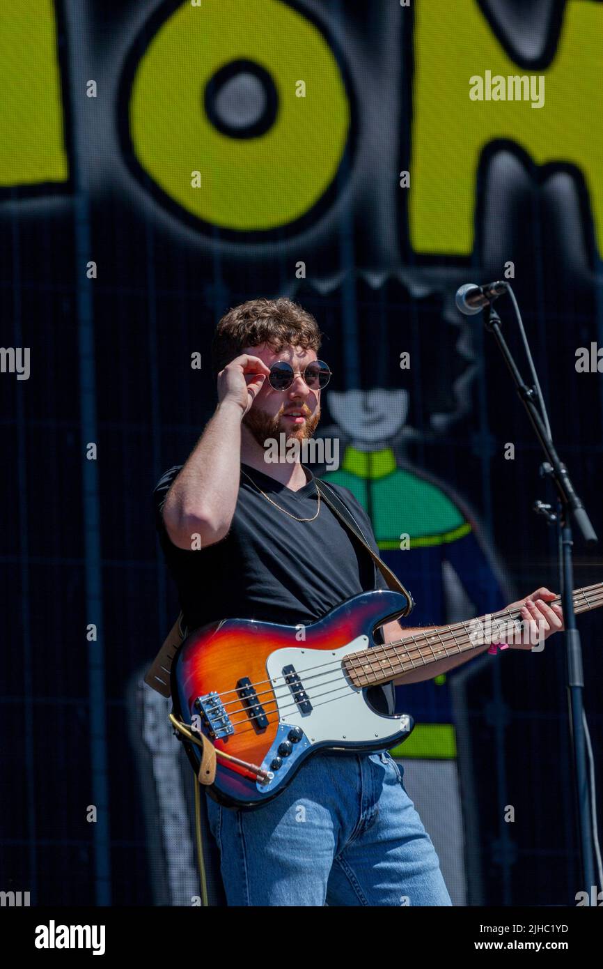 DYLAN JOHN THOMAS TRNSMT 2022 July 10th 2022 Stock Photo - Alamy