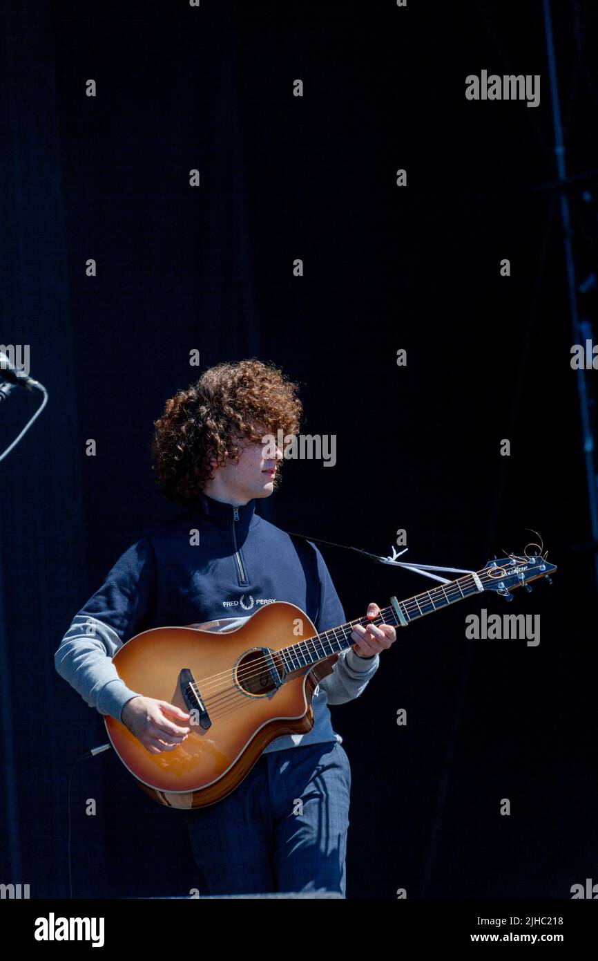 DYLAN JOHN THOMAS TRNSMT 2022 July 10th 2022 Stock Photo - Alamy