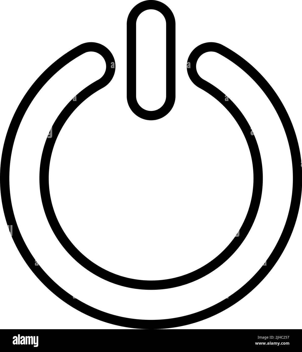 Basic interface power Stock Vector Image & Art - Alamy