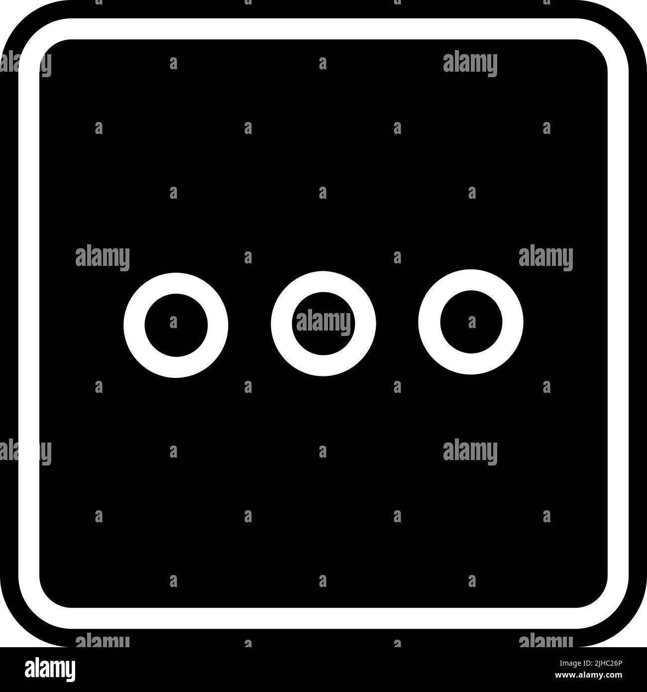 Ellipsis icon design Stock Vector Images - Alamy