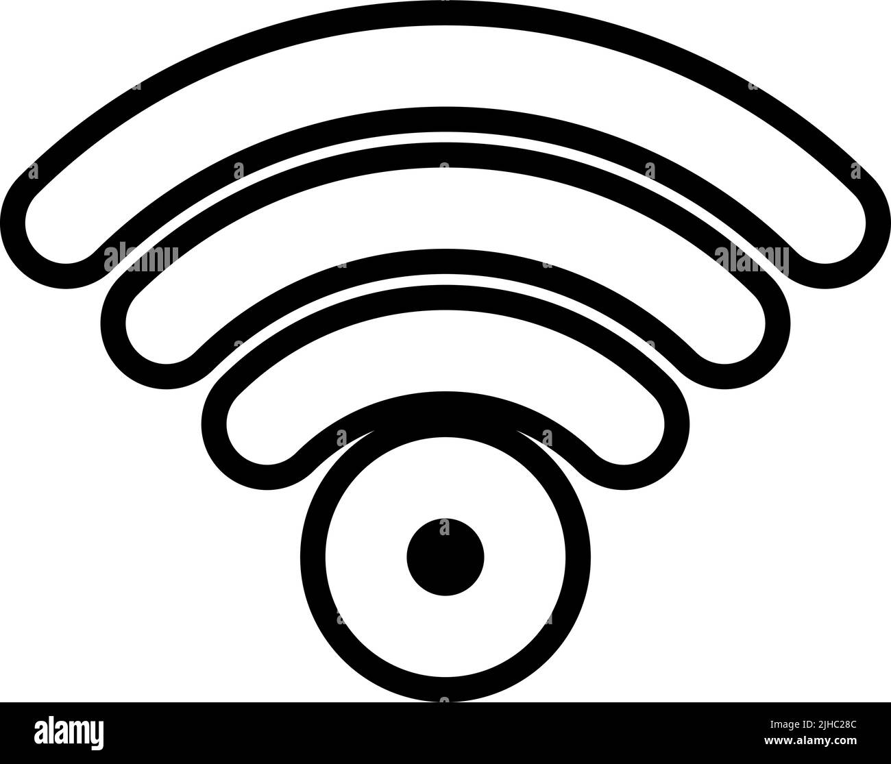 Basic Interface Wifi Stock Vector Image And Art Alamy