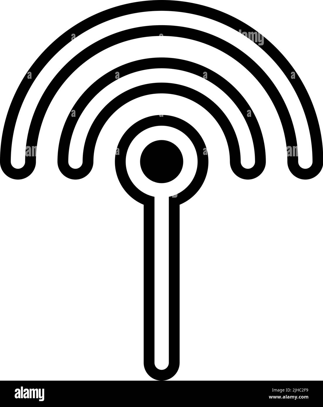 Basic ui wifi Stock Vector Image & Art - Alamy