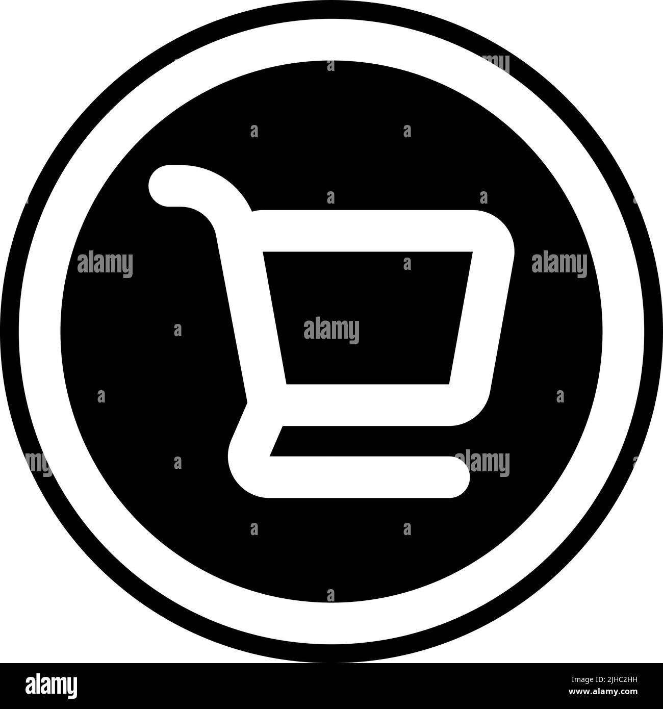 Basic user interface shopping cart Stock Vector Image & Art - Alamy
