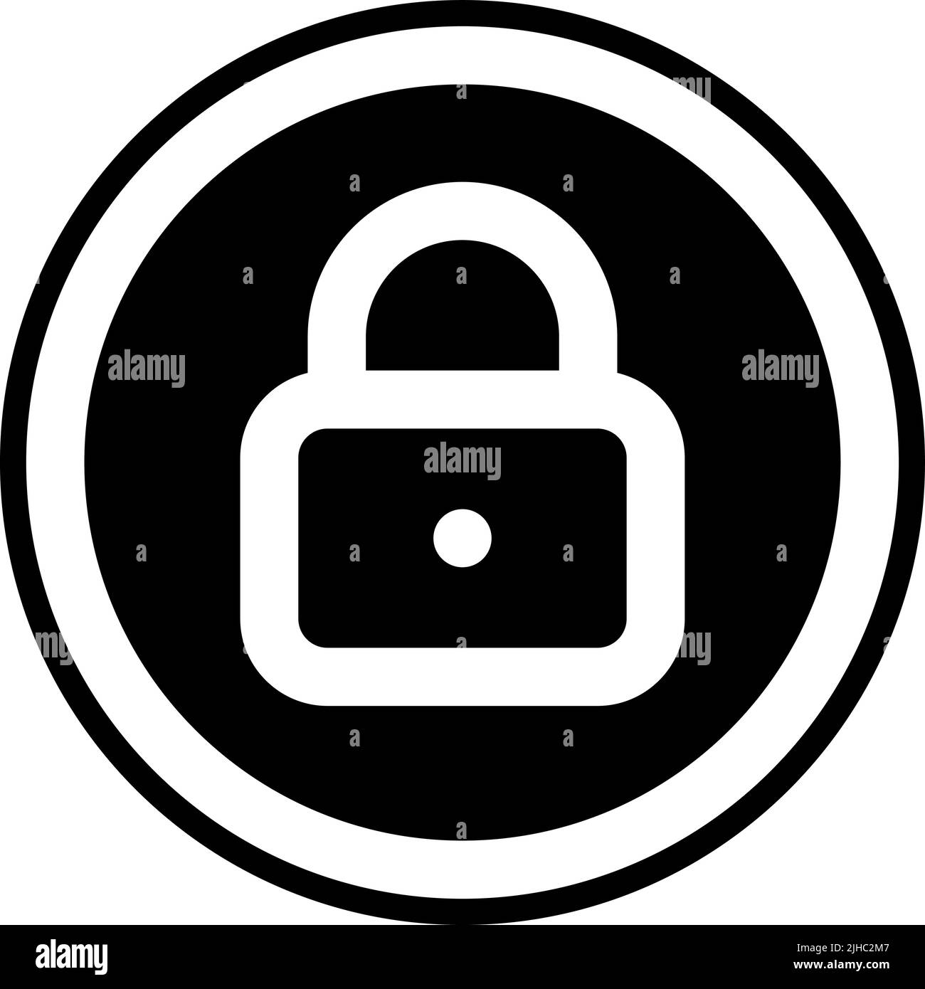 Basic user interface lock Stock Vector Image & Art - Alamy
