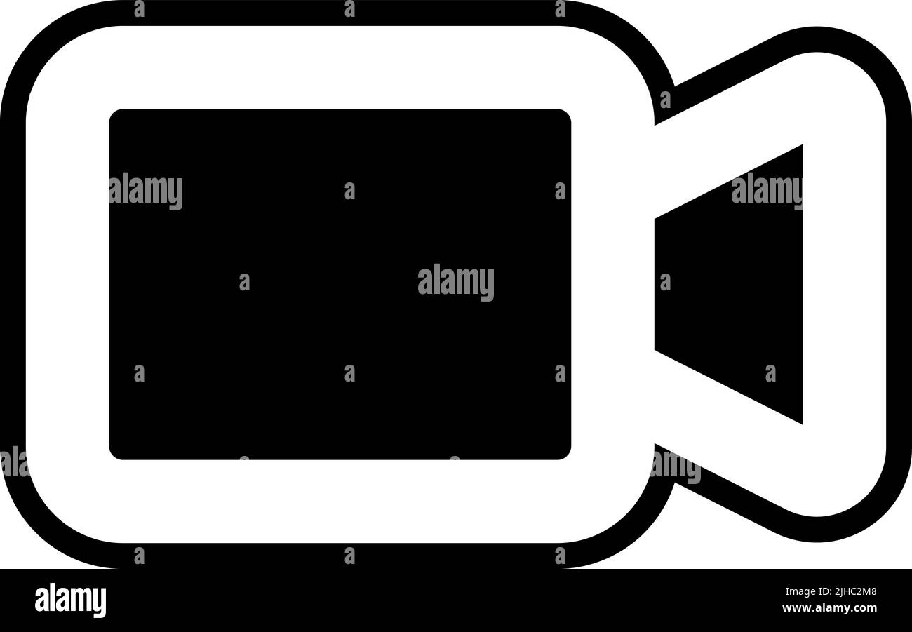 Basic interface video camera Stock Vector Image & Art - Alamy