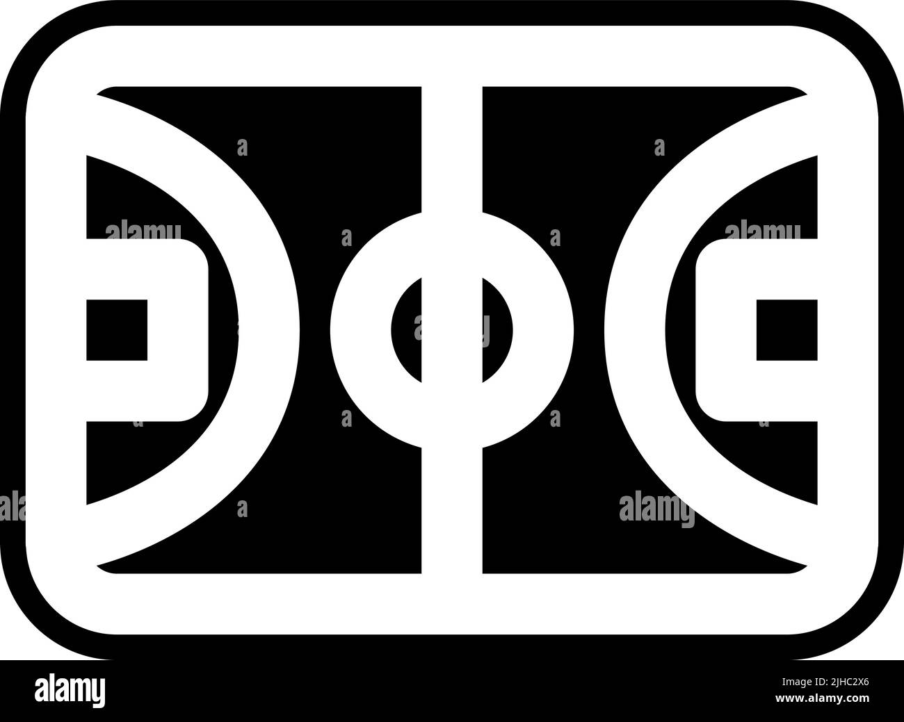 Gymnasium basketball Stock Vector Images - Alamy