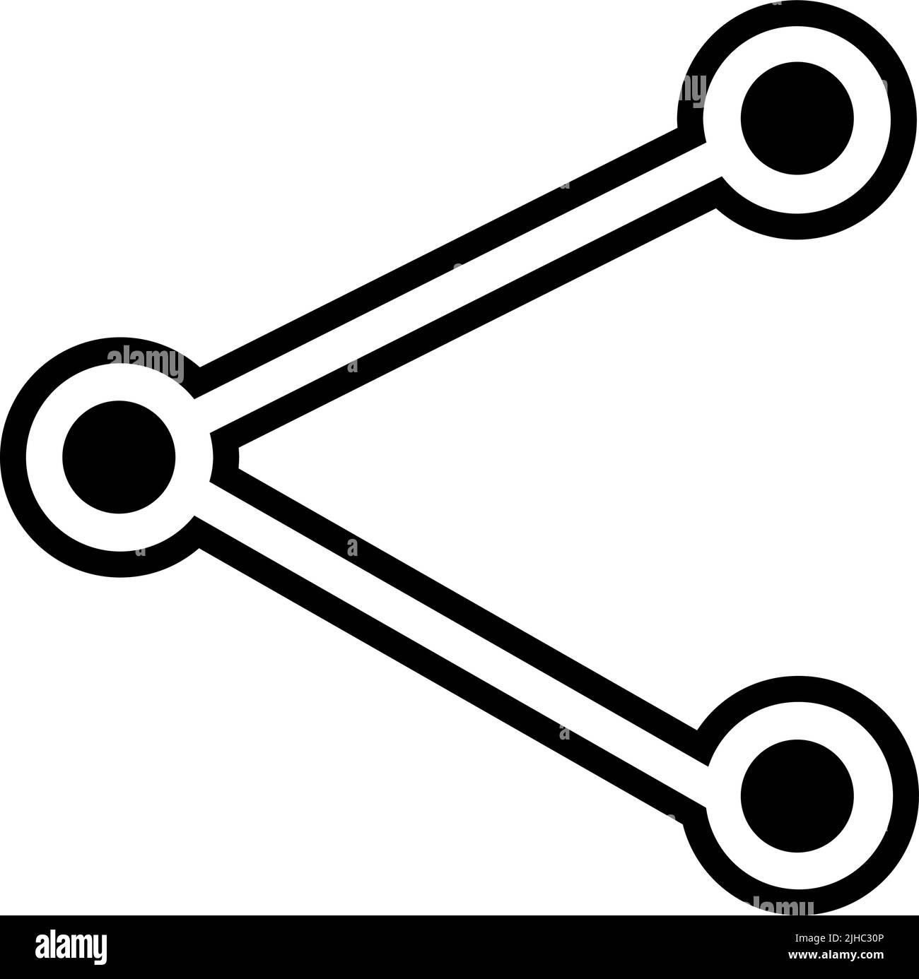 Basic ui sharing Stock Vector Image & Art - Alamy